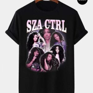 Sza Ctrl Vintage Retro Style Rap T-Shirt - Walmart.com