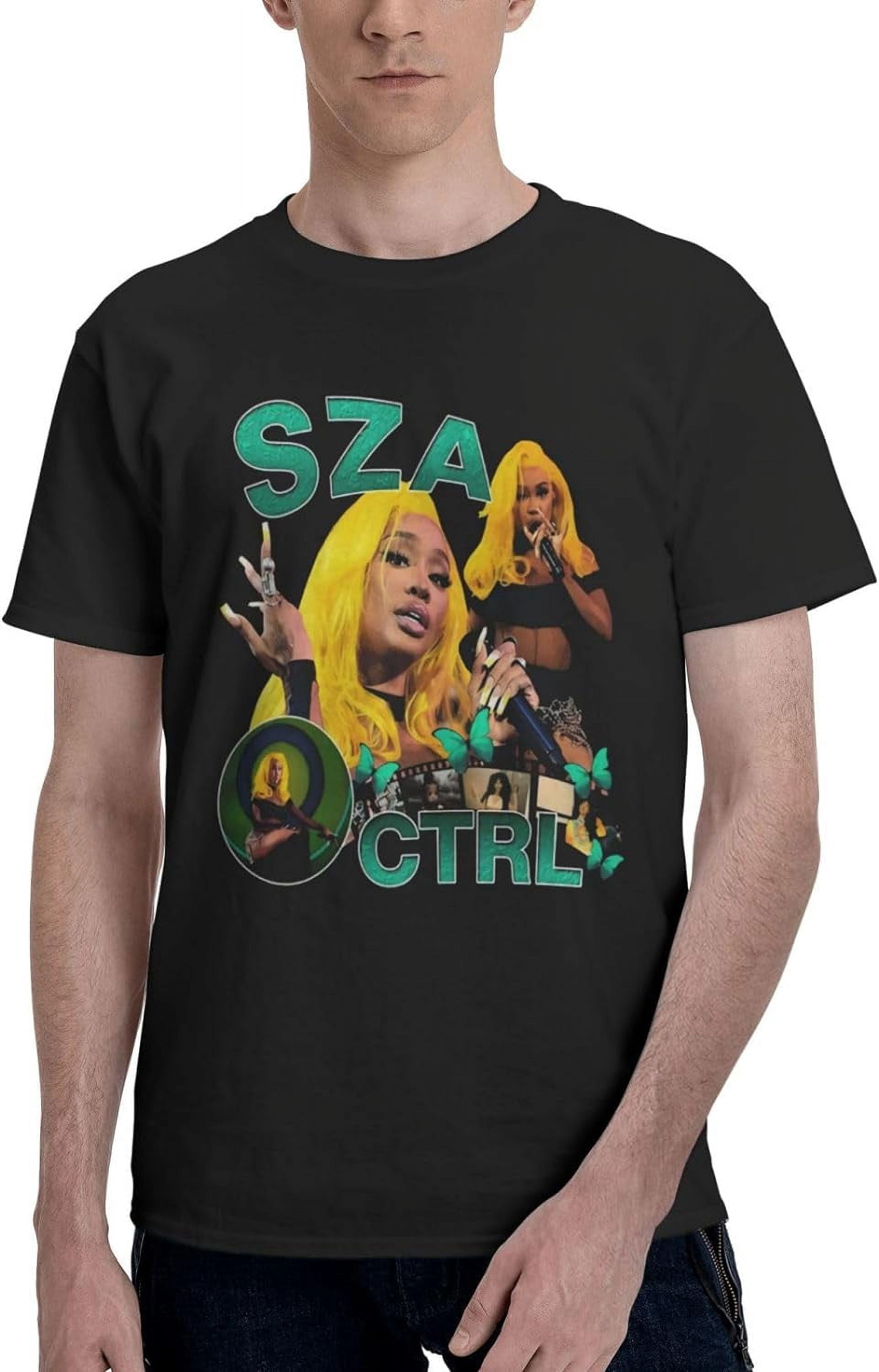 Sza Rapper Ctrl Mens Womens Hip Hop Rap Trap Rapper Streetwear Vintage ...