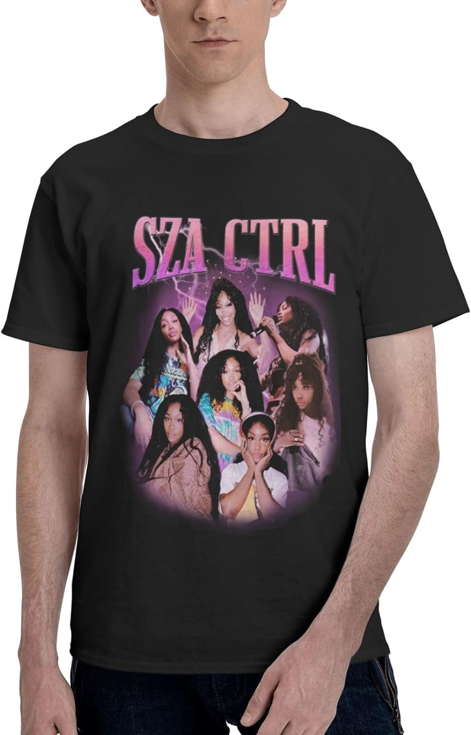 Sza Rapper Ctrl Mens Womens Hip Hop Rap Trap Rapper Streetwear Vintage ...