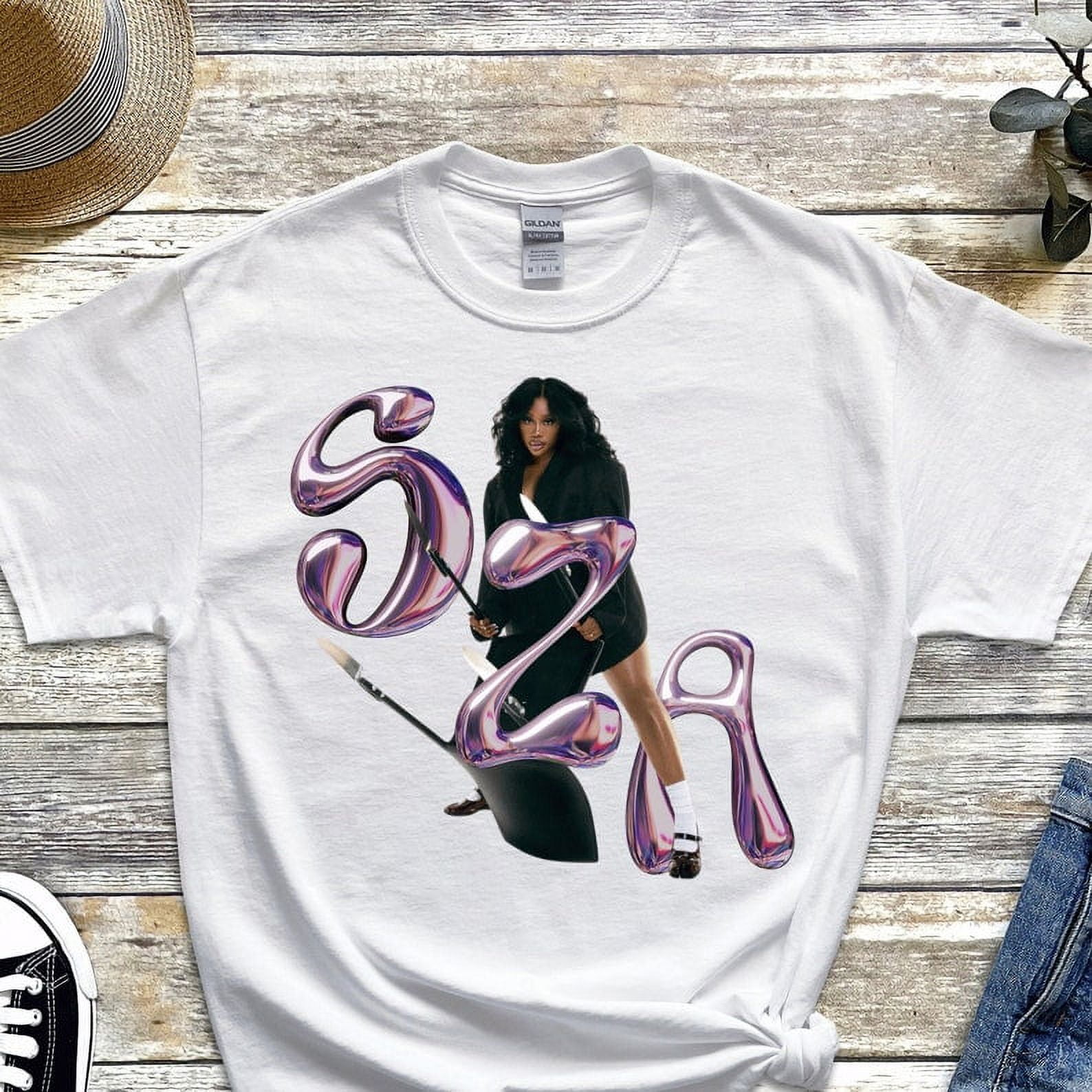 Sza Shirt, SZA SOS Tour 2023 TShirt, Retro SZA Shirt, Sza Merch, Sza ...