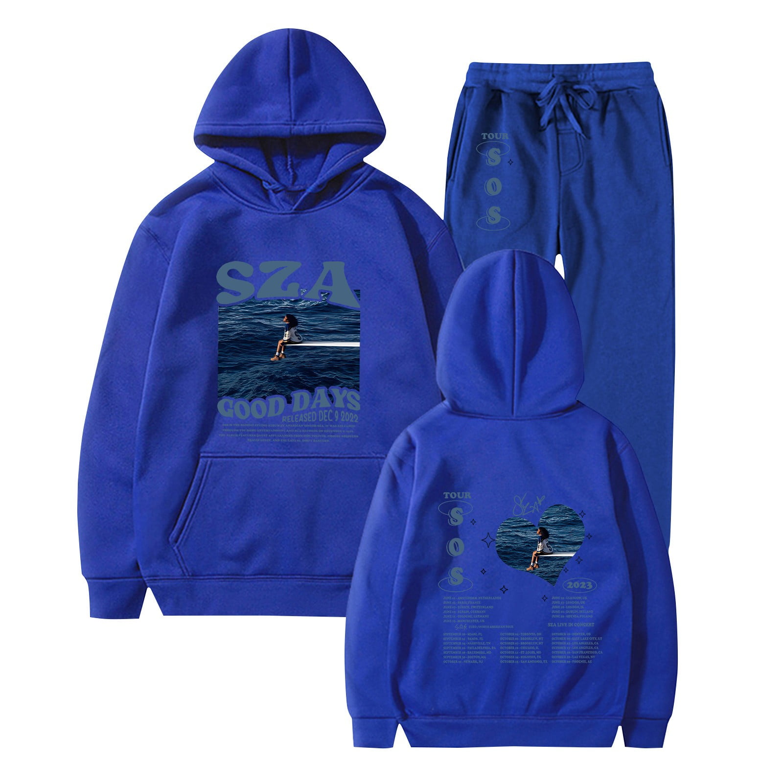 Sza Sos Hoodie Sza Sos Merch Women Men Fashion Casual Long Sleeve ...