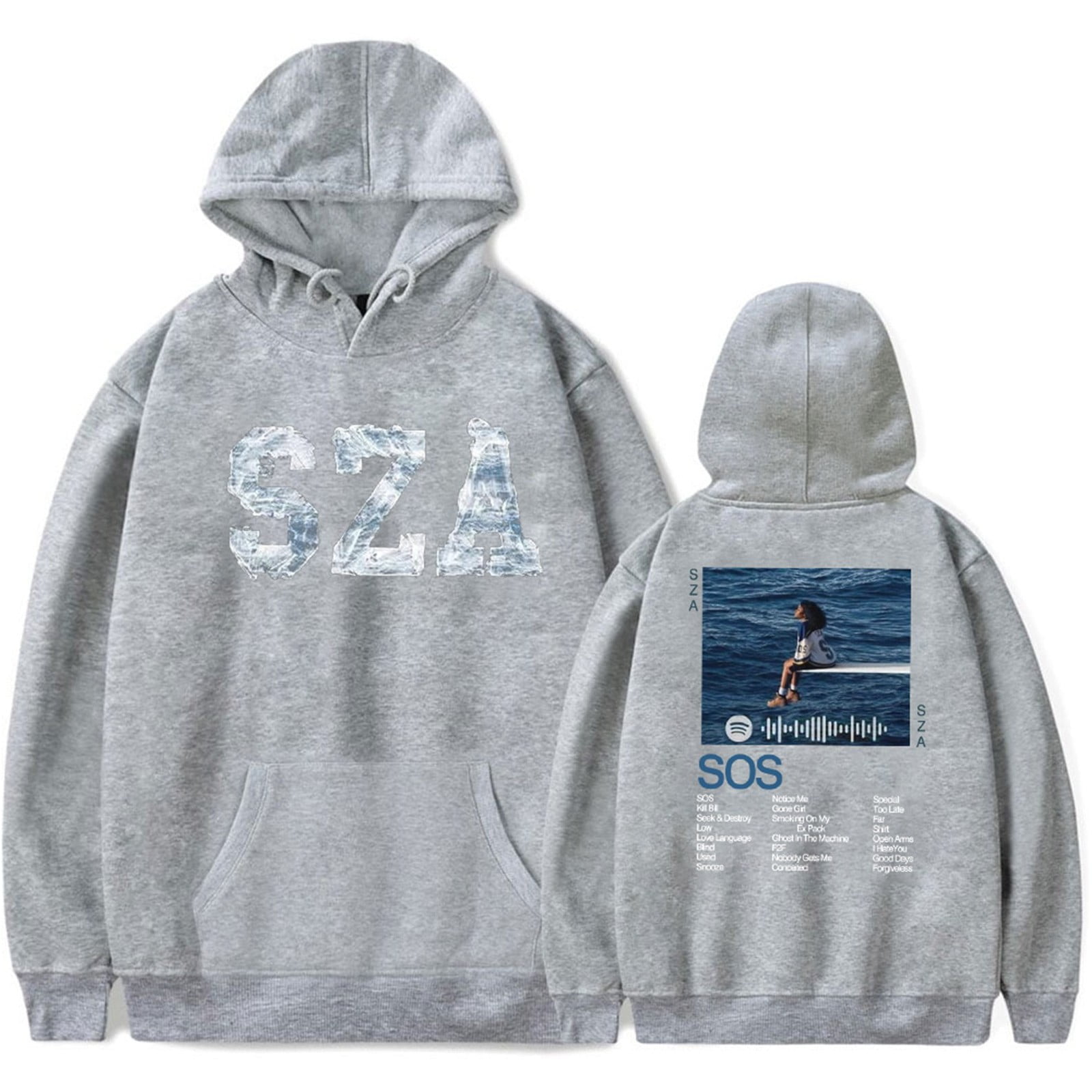 Sza Sos Hoodie Sza Sos Merch Women Men Fashion Casual Long Sleeve ...