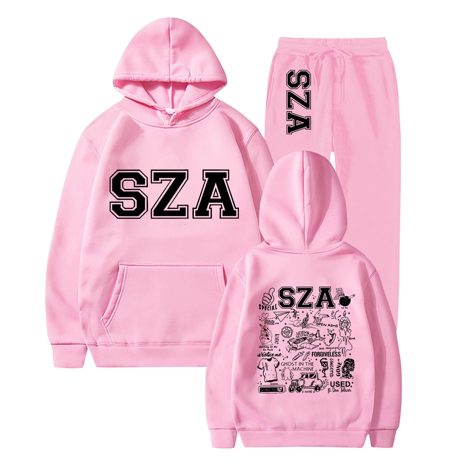 Sza Sos Hoodie Sza Sos Merch Women Men Fashion Casual Long Sleeve ...