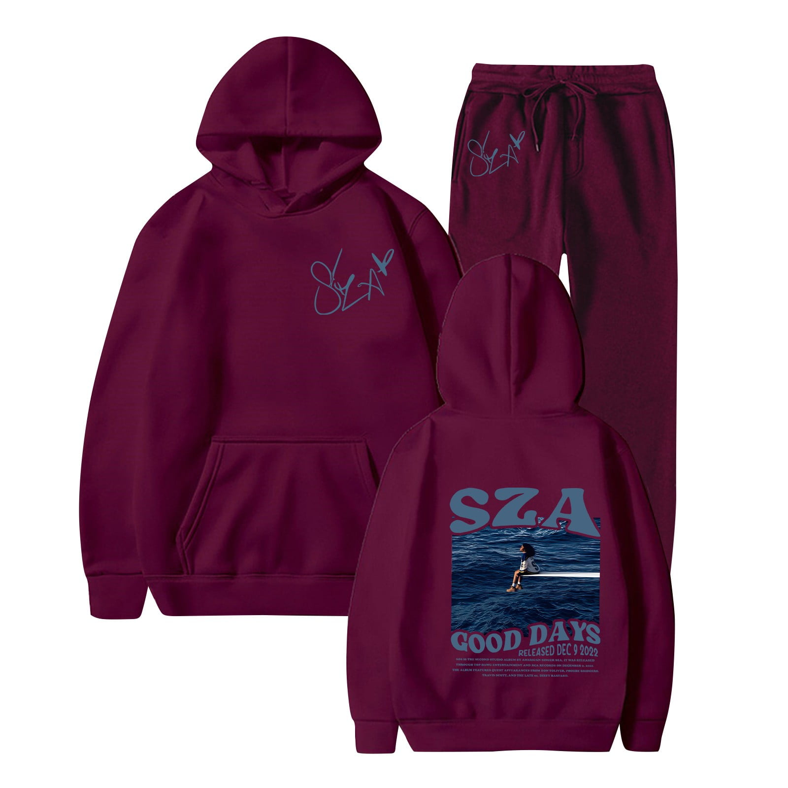 Sza Sos Hoodie Sza Sos Merch Women Men Fashion Casual Long Sleeve ...