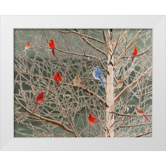 Szatkowski, Fred 24x20 White Modern Wood Framed Museum Art Print Titled ...