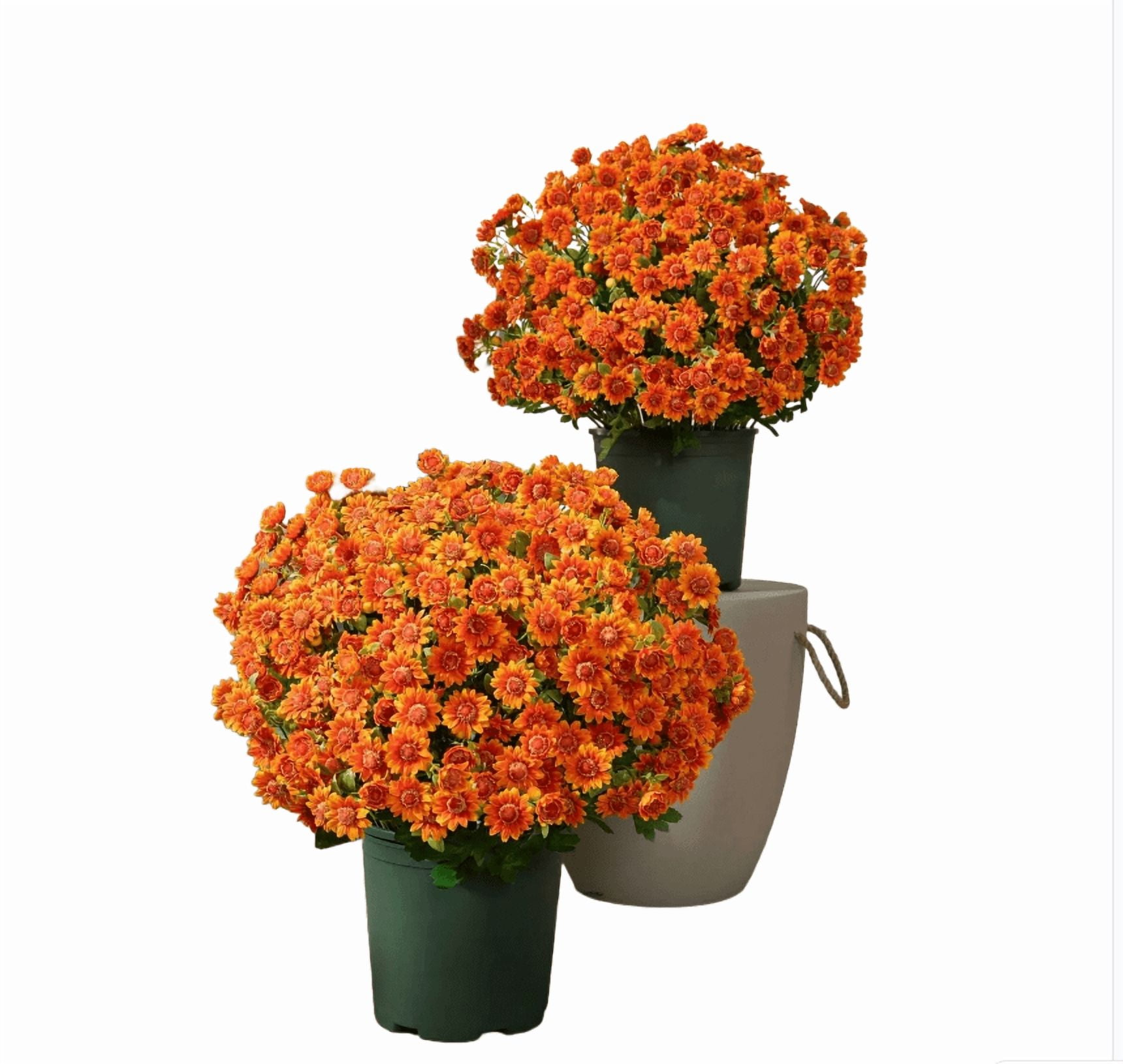 Szbaoan UV Resistant Outdoor Artificial Flower Set of 5 Bouquets ...
