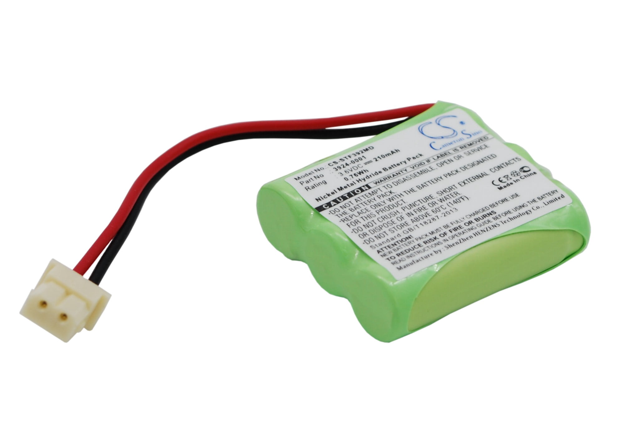 Szdcoo 3924-0001, 210mAh Replacement Battery for Slendertone - Walmart.com