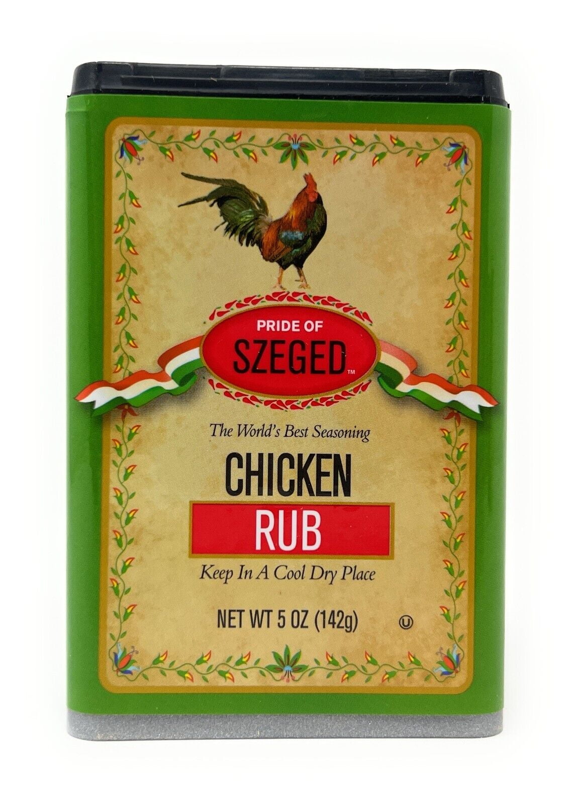 SZEGED Chicken Rub, Gourmet Seasoning, 5 oz Tin, Ideal for Grilled ...