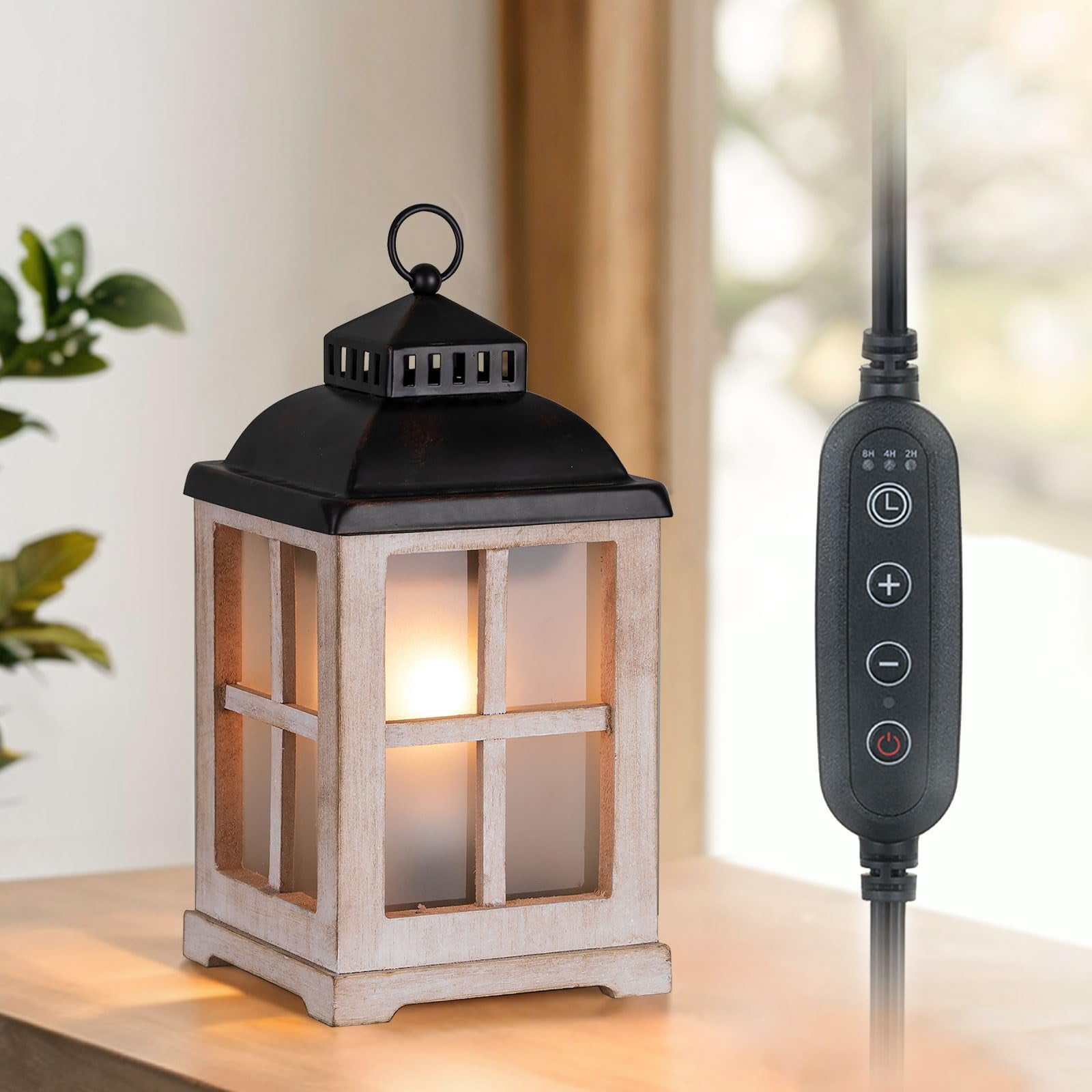 Sziqiqi Wax Melt Warmer with Timer - Farmhouse Scented Electric Candle ...
