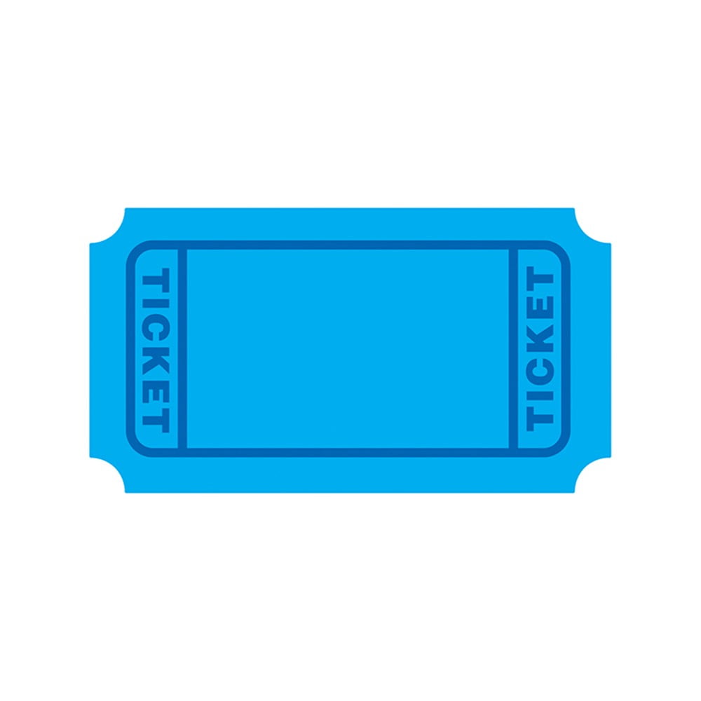 Trend Enterprises Inc. Blue Tickets Classic Accents, 72 Count - Walmart.com