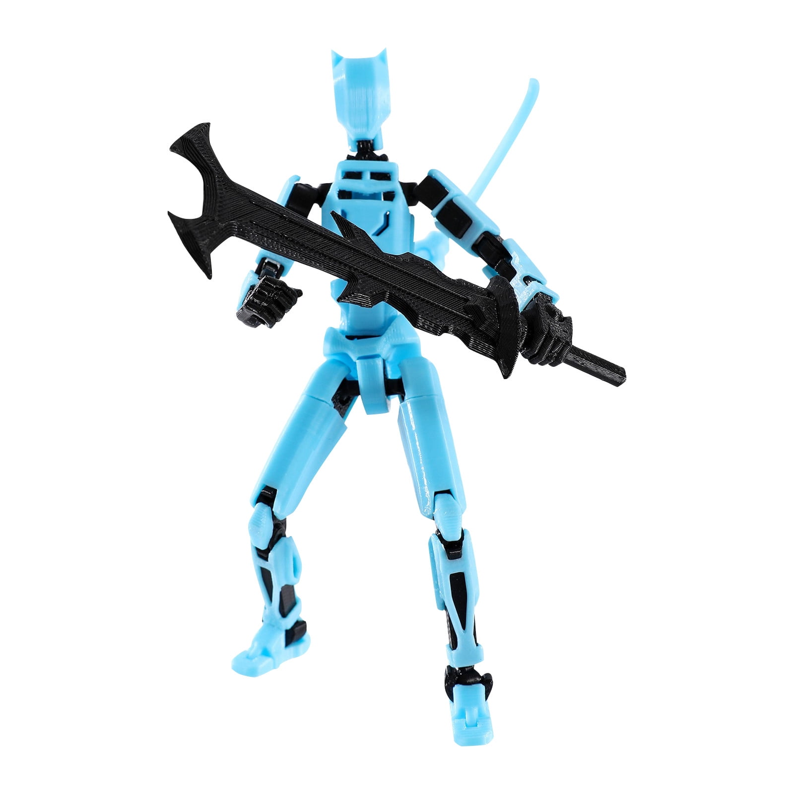 T 13 Action Figure - 3D Printed Action Figure (Assembled), Posable ...