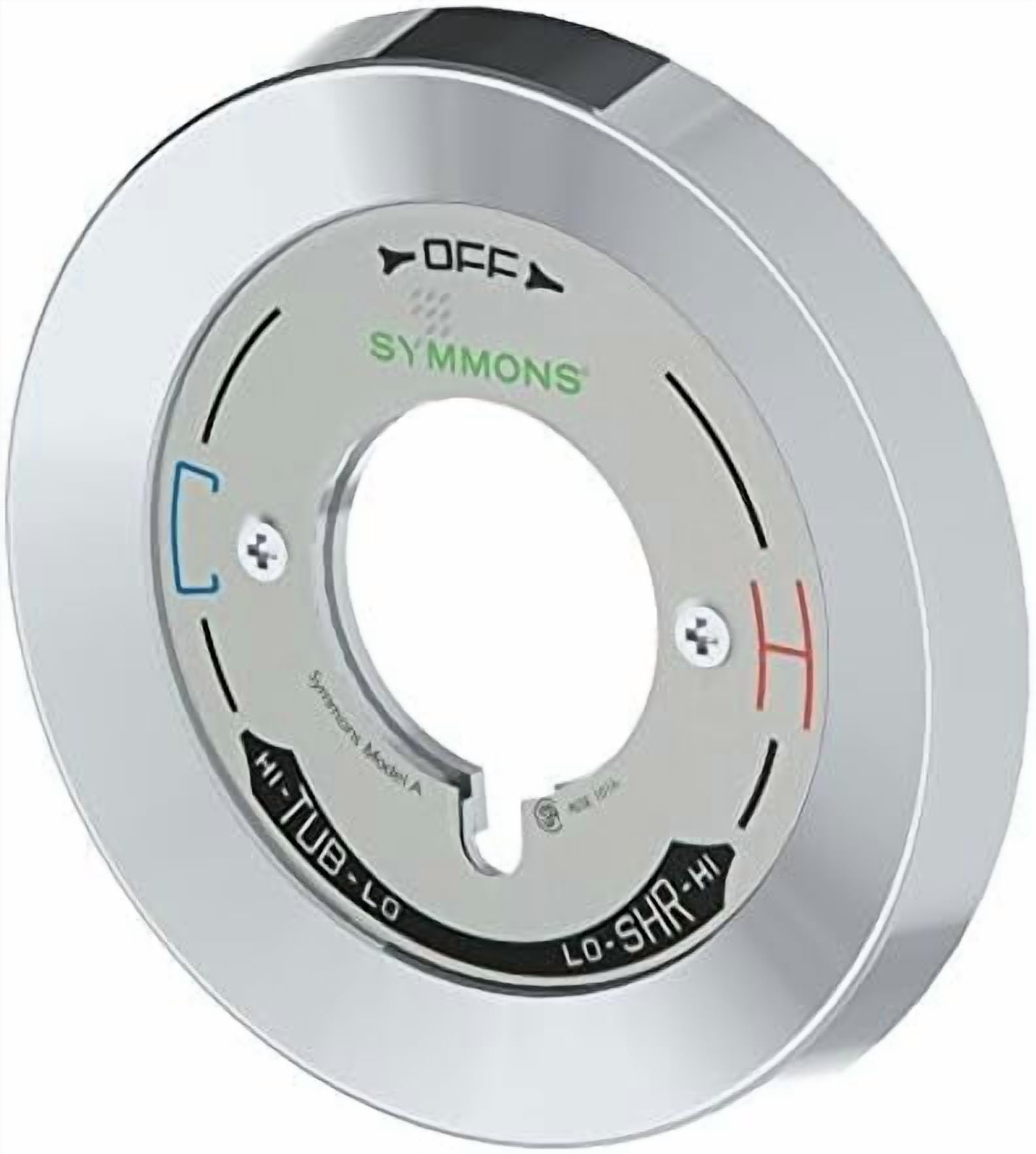 T-27-ESC-A Temptrol Model A Escutcheon, Polished Chrome$$Tools ...