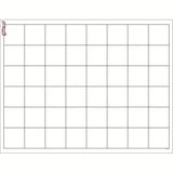 Graphing Grid (Large Squares) Wipe-Off Chart, 17" x 22" - Walmart.com