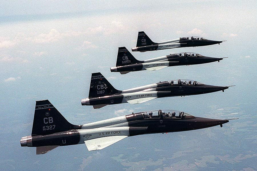 T-38 Talon Formation - 20x30 Inch Glossy Laminated Aviation Poster ...