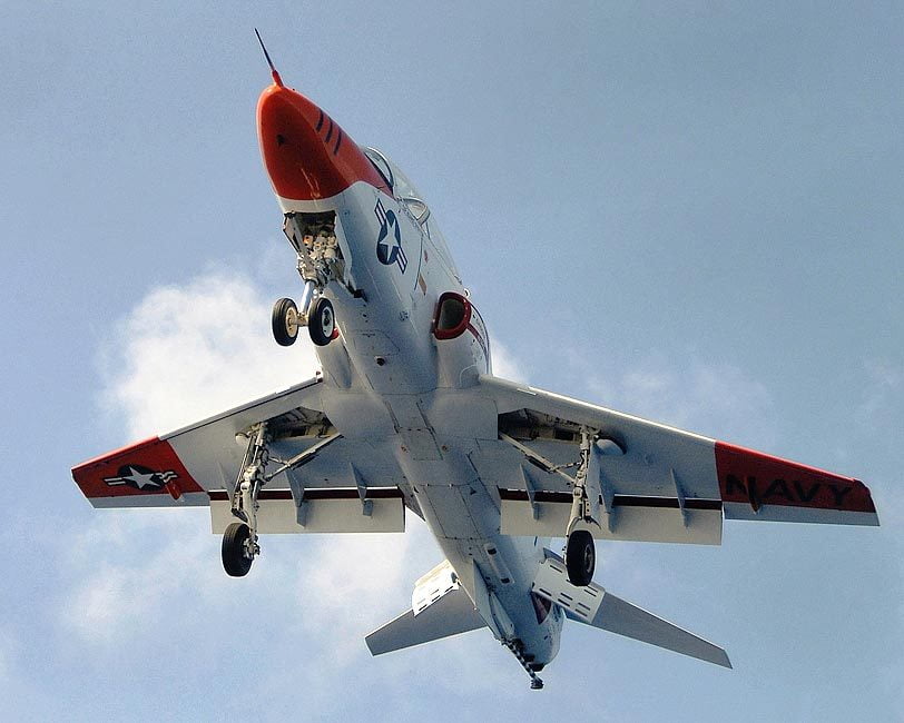 T-45 Goshawk Training Air Wing (TW) 1 in Flight Style - A - 20x30 Inch ...