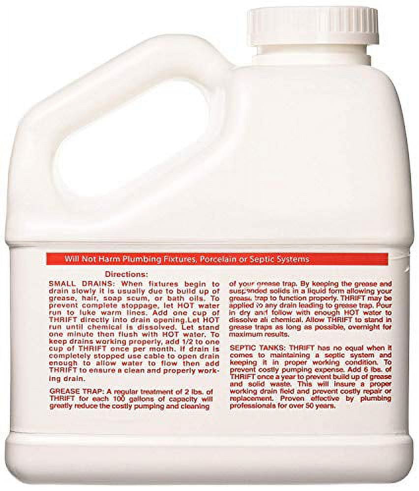 T-600 Alkaline Based 6 lb. Granular Drain Cleaner (2-(Pack)) - Walmart.com