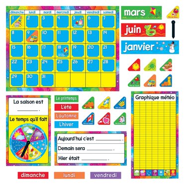 TREND Calendario Anual (Spanish) Bulletin Board Set, 2 Sets - Walmart.com