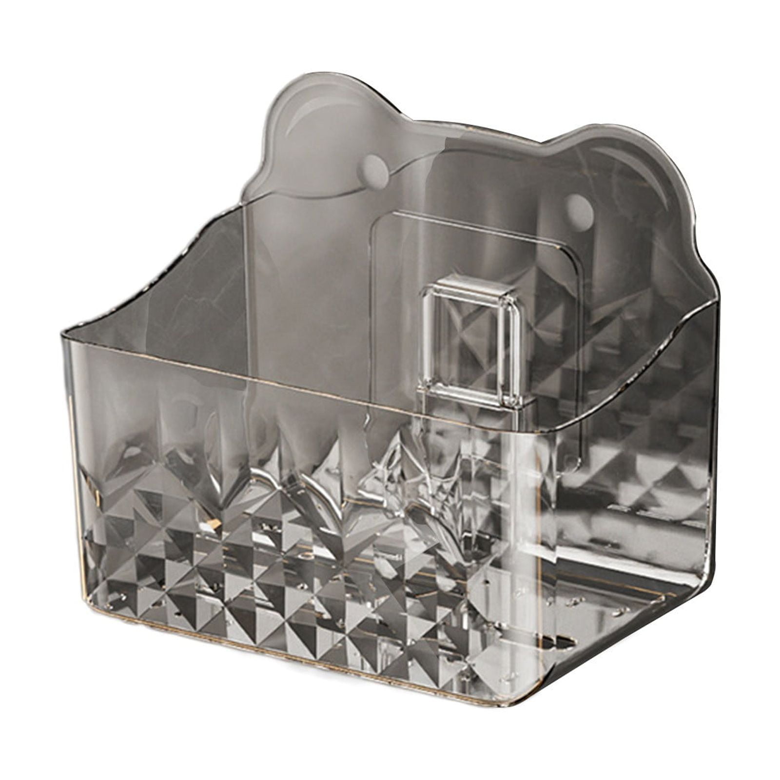 T-838 Clear Transparent Wall Mounted Tissue Box Holder No Punching For ...