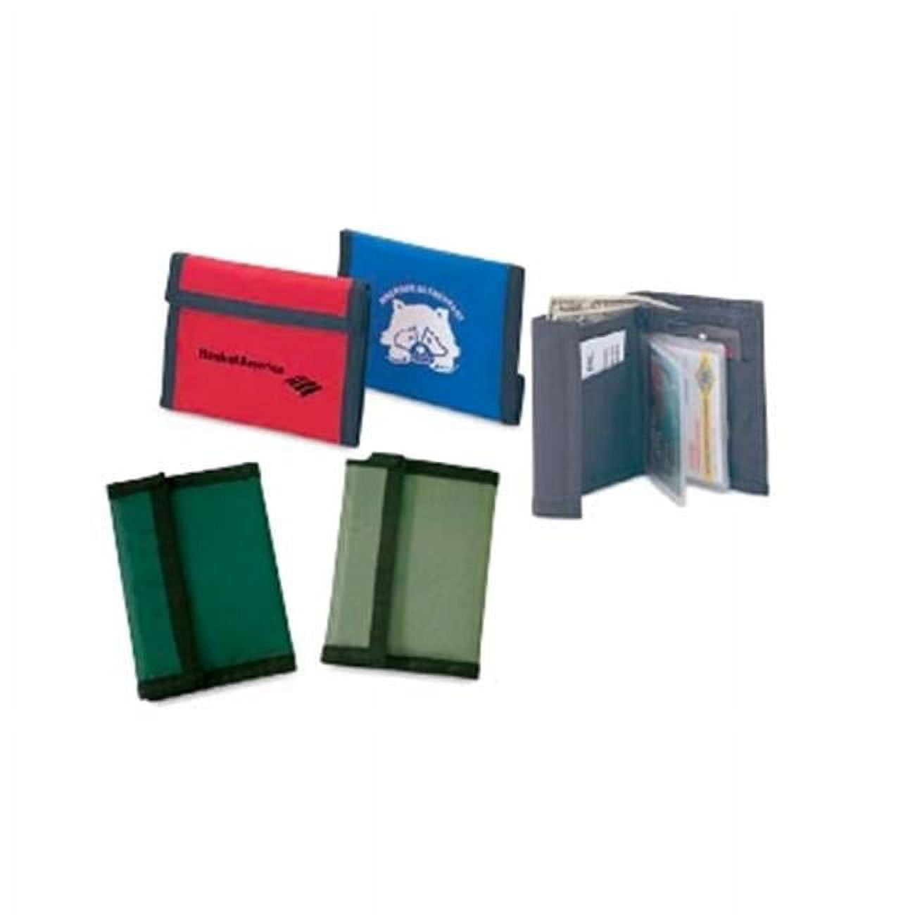 T-A Premium 5 x 3.5 in. Bi-Fold Nylon Wallet - Assorted Color - Walmart.com