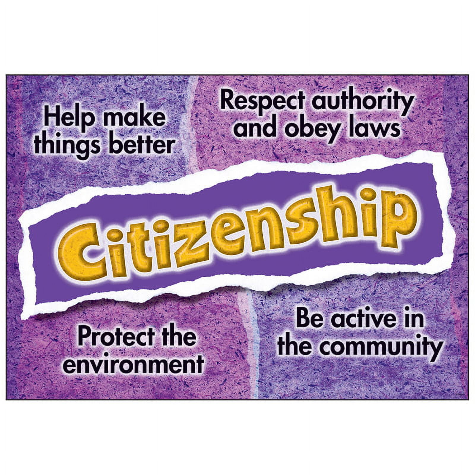 T-A67306 - Citizenship ARGUSÂ® Poster by Trend Enterprises Inc ...
