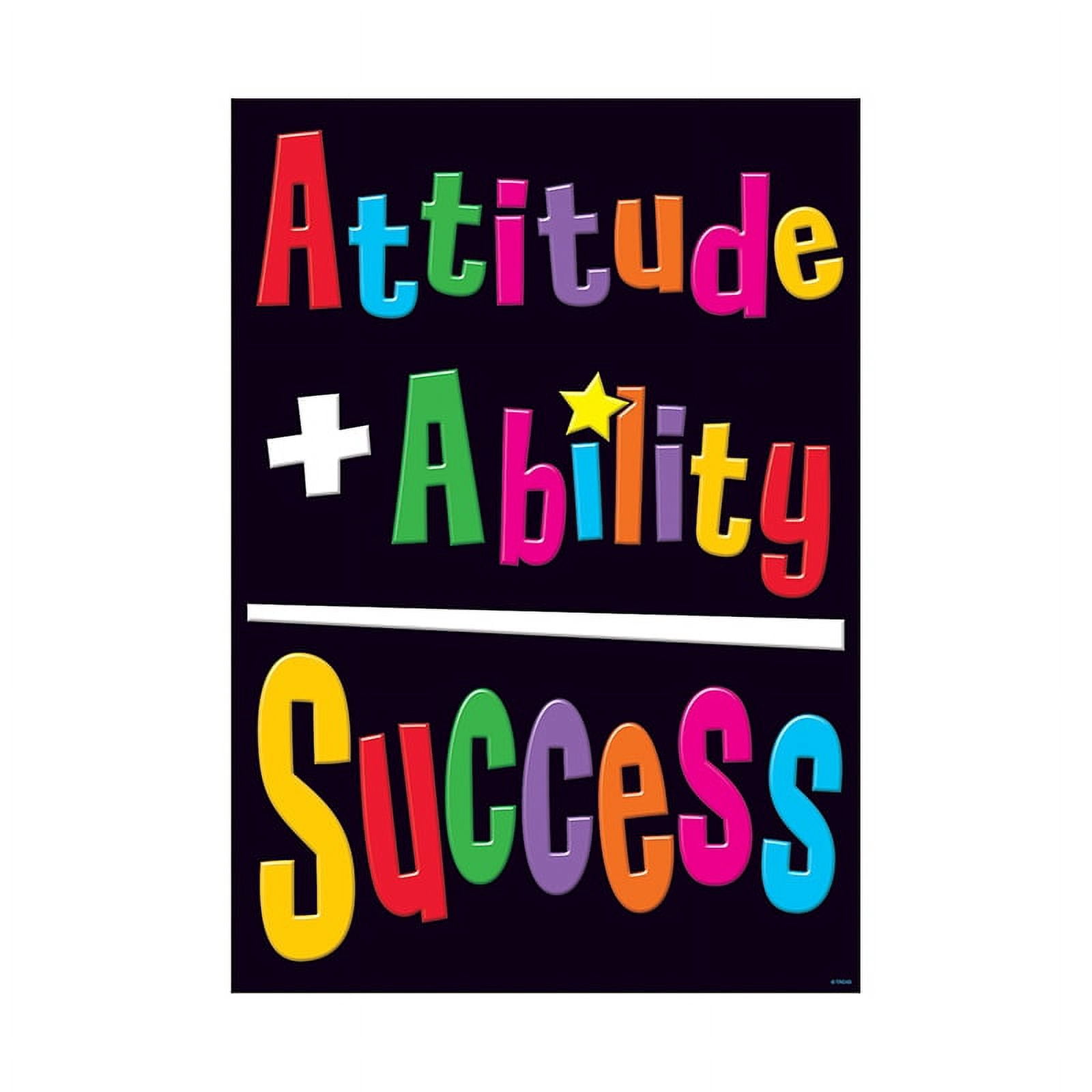 T-A67323 - Attitude + Ability=Success ARGUSÂ® Poster by Trend ...