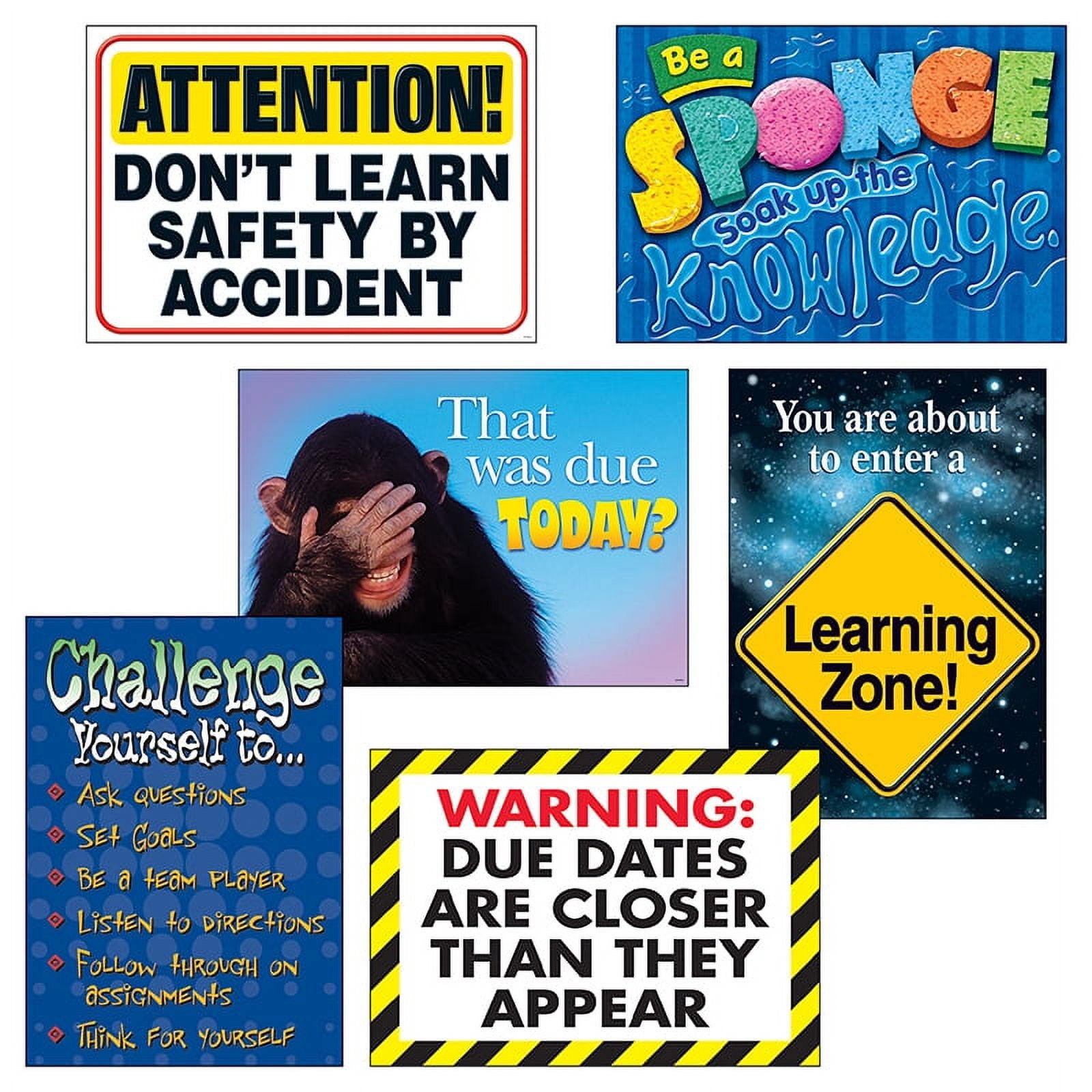 T-A67933 - Learning Zone ARGUSÂ® Posters Combo Pack by Trend ...
