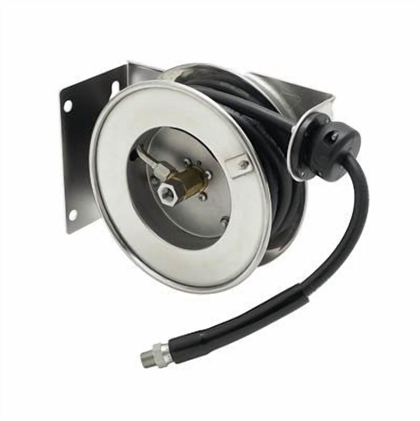 T&S Brass - Hose Reel, 3/8'' ID x 12' Hose, Open, Stainless Steel ...