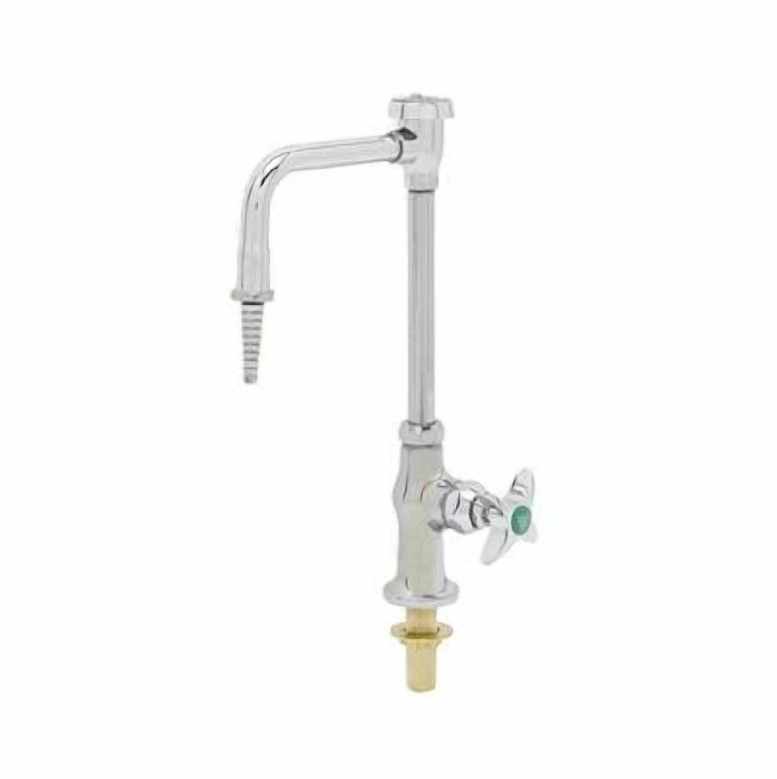 T&S Brass - Lab Faucet, Single Temp. Control, Swivel/Rigid Vacuum ...