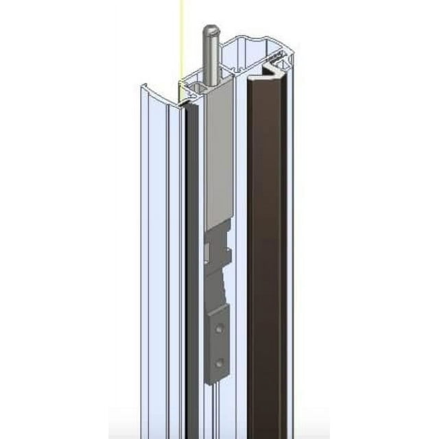 "Life Products High-Quality Aluminum T-Astragal for Sealing Double Door ...