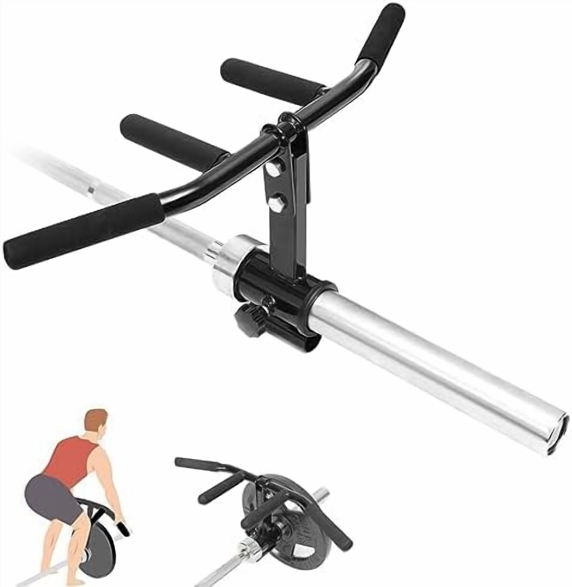 T Bar Row Attachment Multi-Grip: T Bar Row Multi-Grip Handle Bar ...