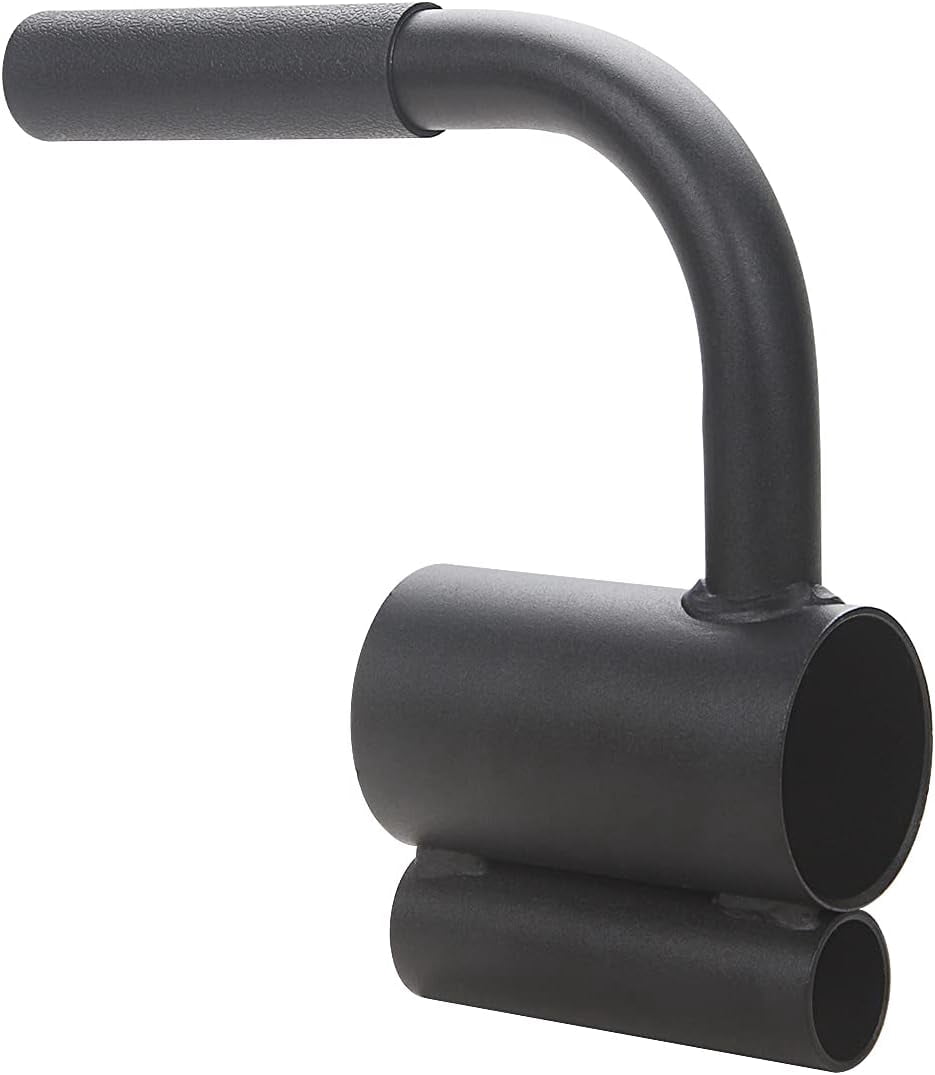 T Bar Row Handle with Rubber Grip, Black Powder Coating Landmine Handle ...