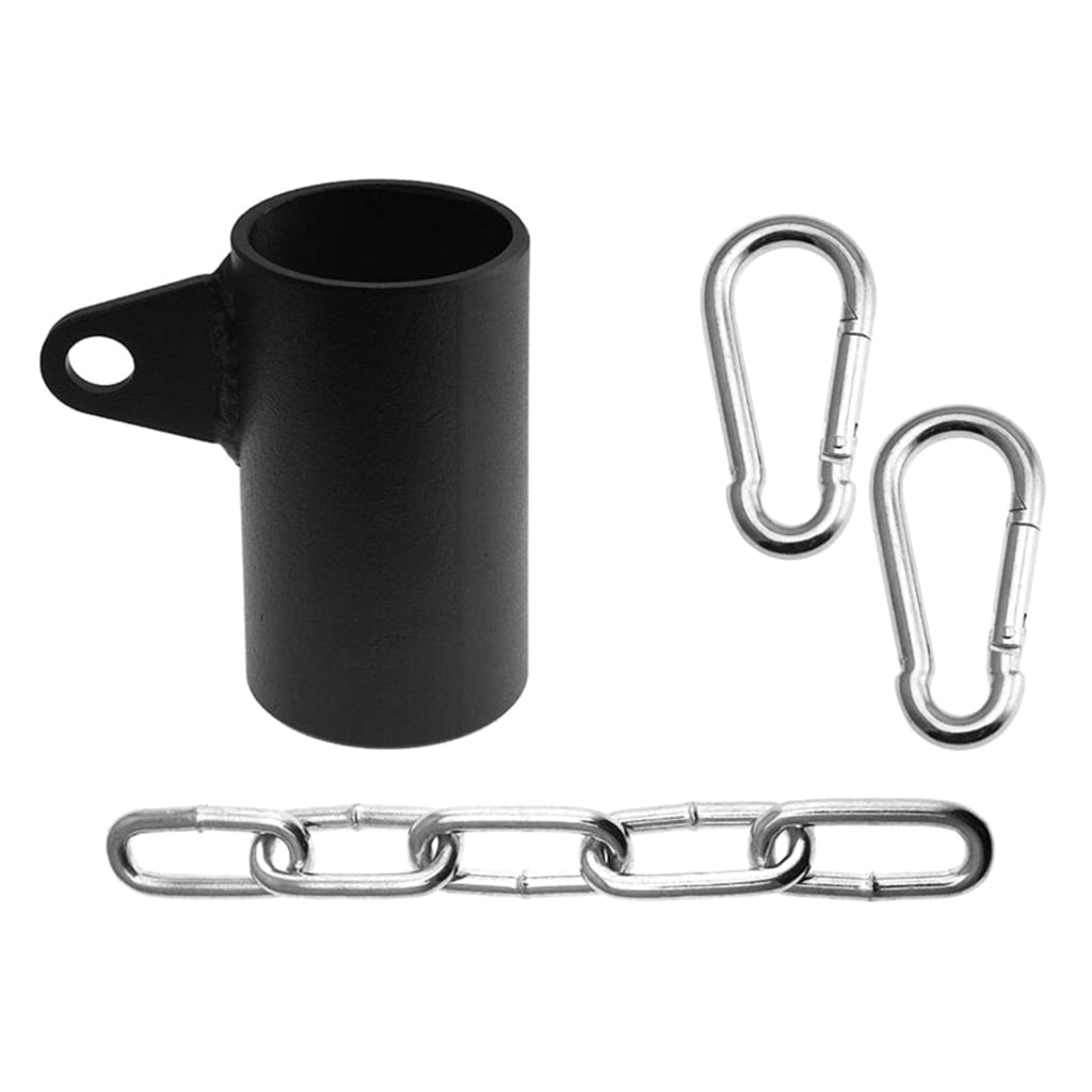 T Bar Row Platform with Chain Swivels Eyelet Landmines Attachments For ...