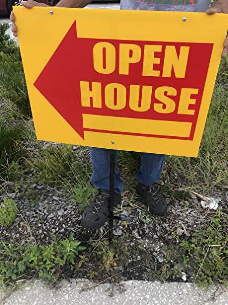 T-Bar Sign Stakes, 2 Pack T-Bar Sign Stakes 42'', Heavy Duty Metal ...