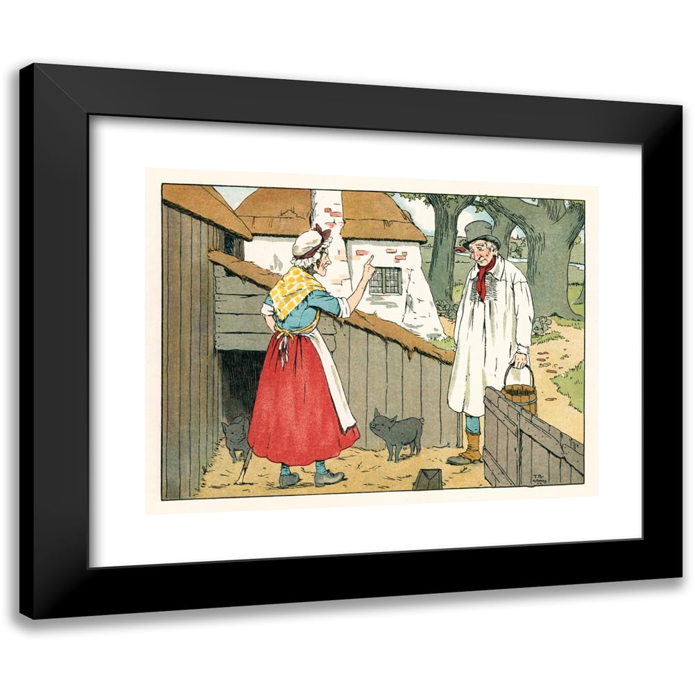 T. Butler-Stoney 14x12 Black Modern Framed Museum Art Print Titled ...