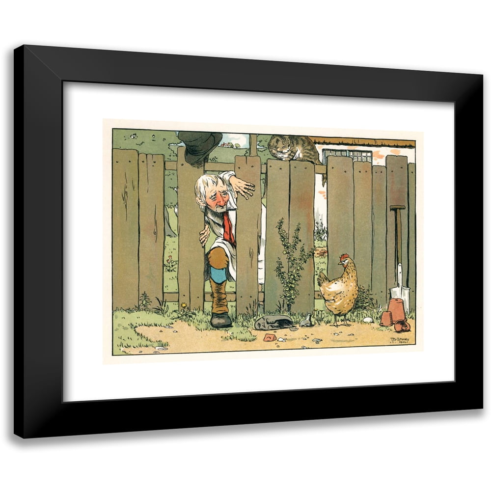 T. Butler-Stoney 14x12 Black Modern Framed Museum Art Print Titled ...