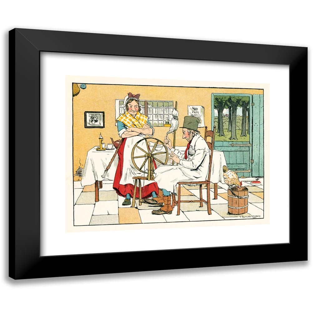 T. Butler-Stoney 18x15 Black Modern Framed Museum Art Print Titled ...