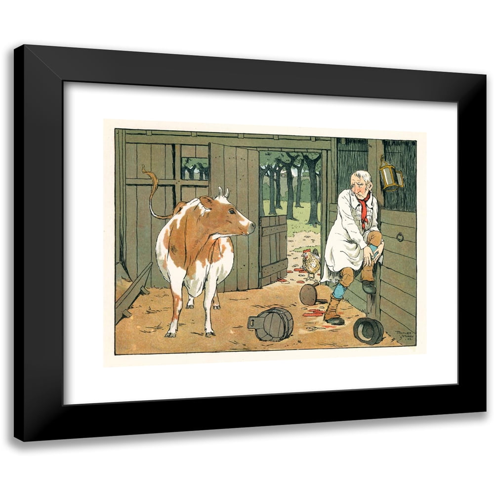 T. Butler-Stoney 18x15 Black Modern Framed Museum Art Print Titled ...