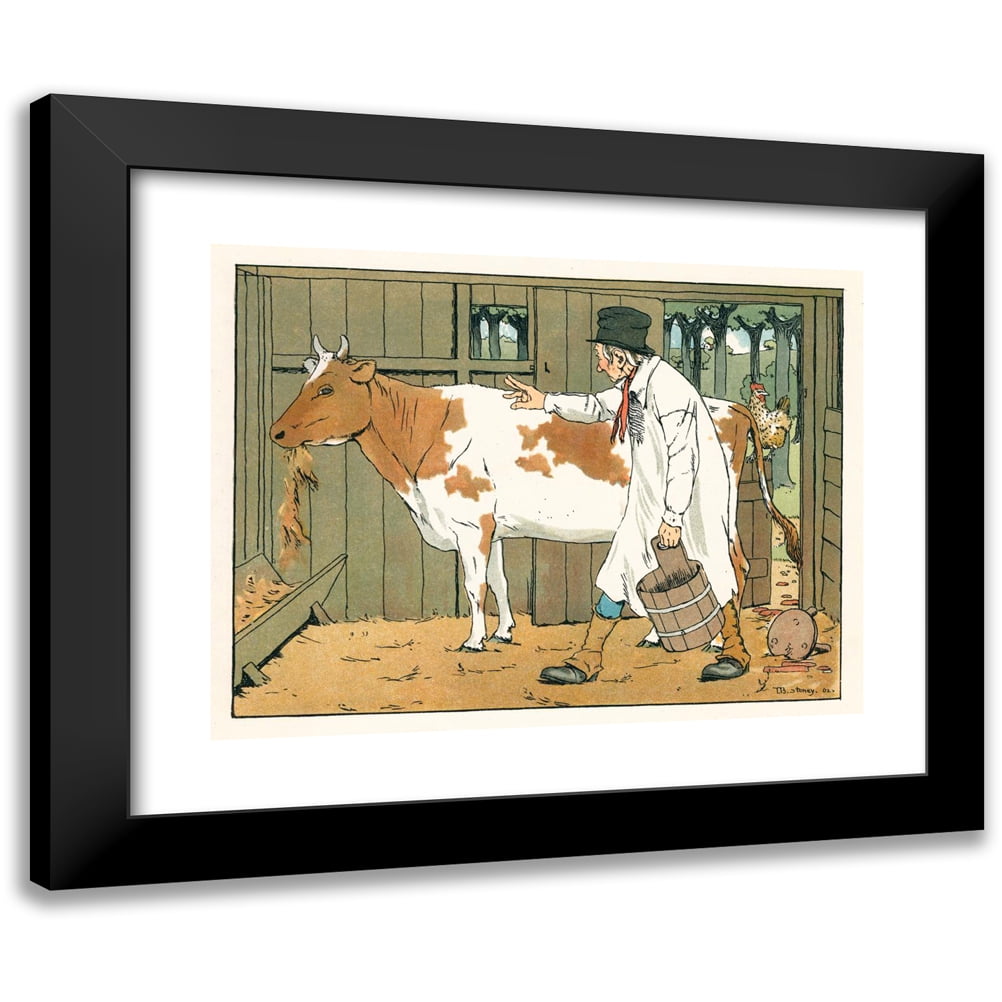 T. Butler-Stoney 24x19 Black Modern Framed Museum Art Print Titled ...