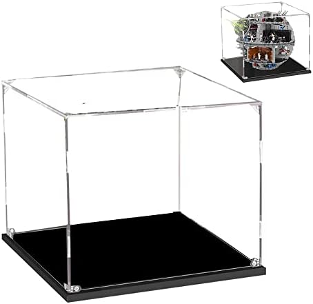 T-Club Acrylic Display Case for Lego 75159 Dustproof Clear Display Box ...