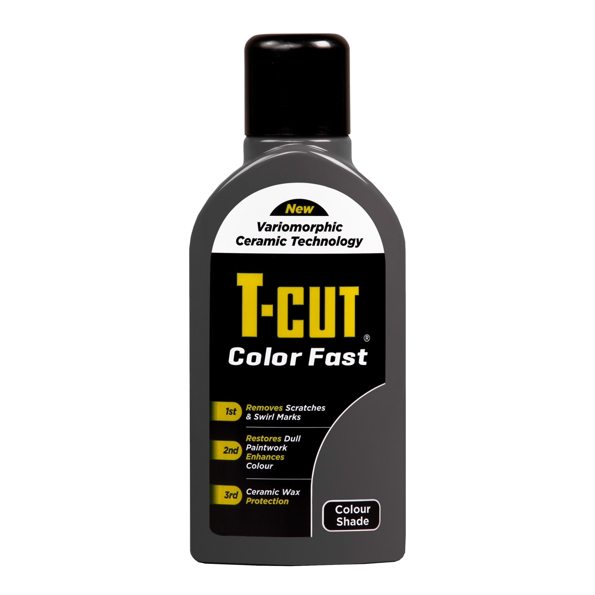 T-Cut Color Fast Ceramic Dark Gray , Removes Scratches and Restores Car ...