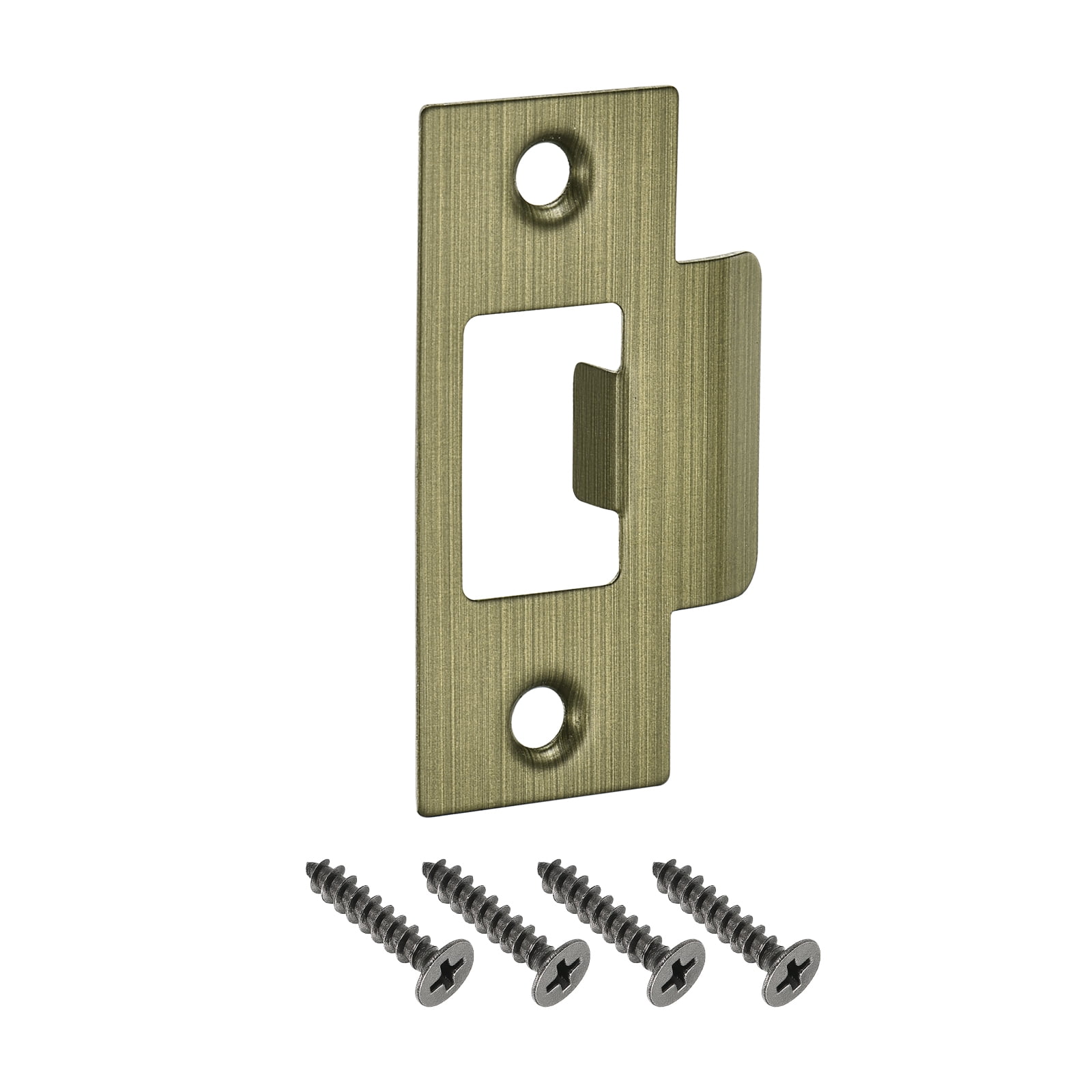 T Door Strike Plate, 70mm x 40mm 201 Stainless Steel Latch Deadbolt ...