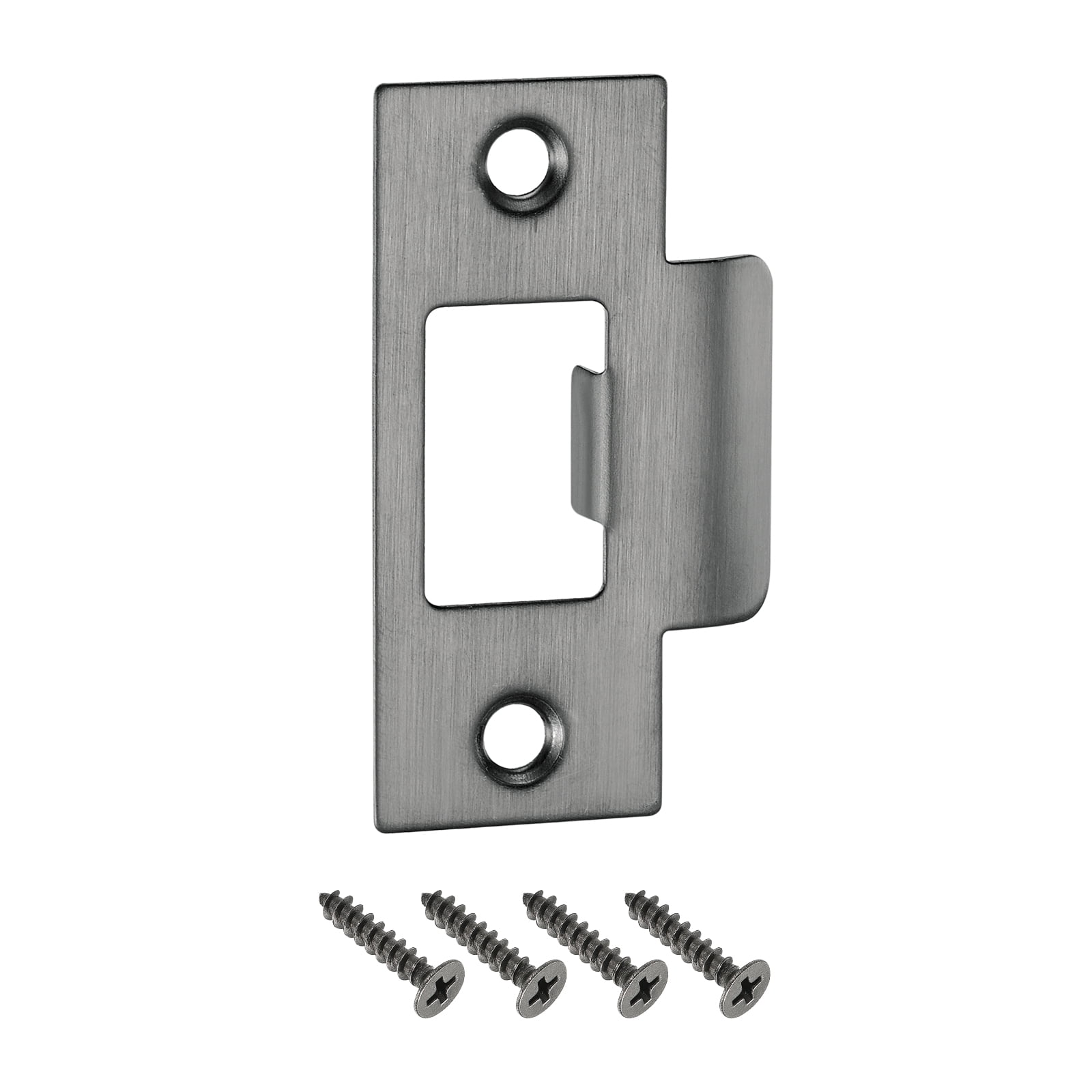 T Door Strike Plate, 70mm x 40mm 201 Stainless Steel Latch Deadbolt ...