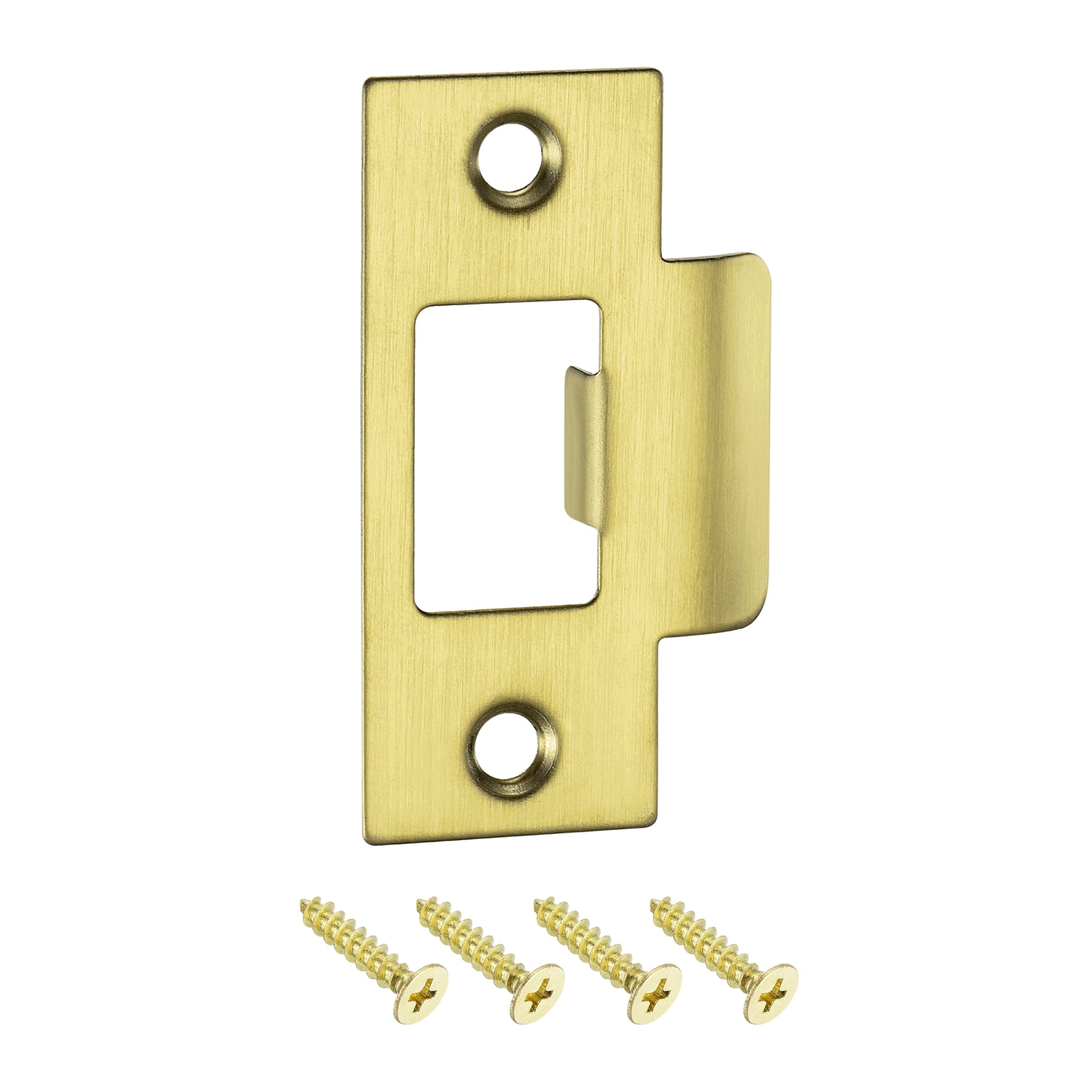T Door Strike Plate, 70mm x 40mm 201 Stainless Steel Latch Deadbolt ...