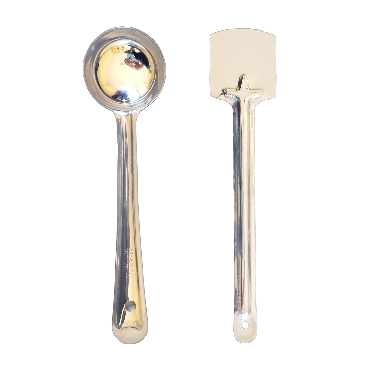 T EDGE Chapati Turner with Soup Ladle Pali Roti Palta Dosa Flip Kitchen ...