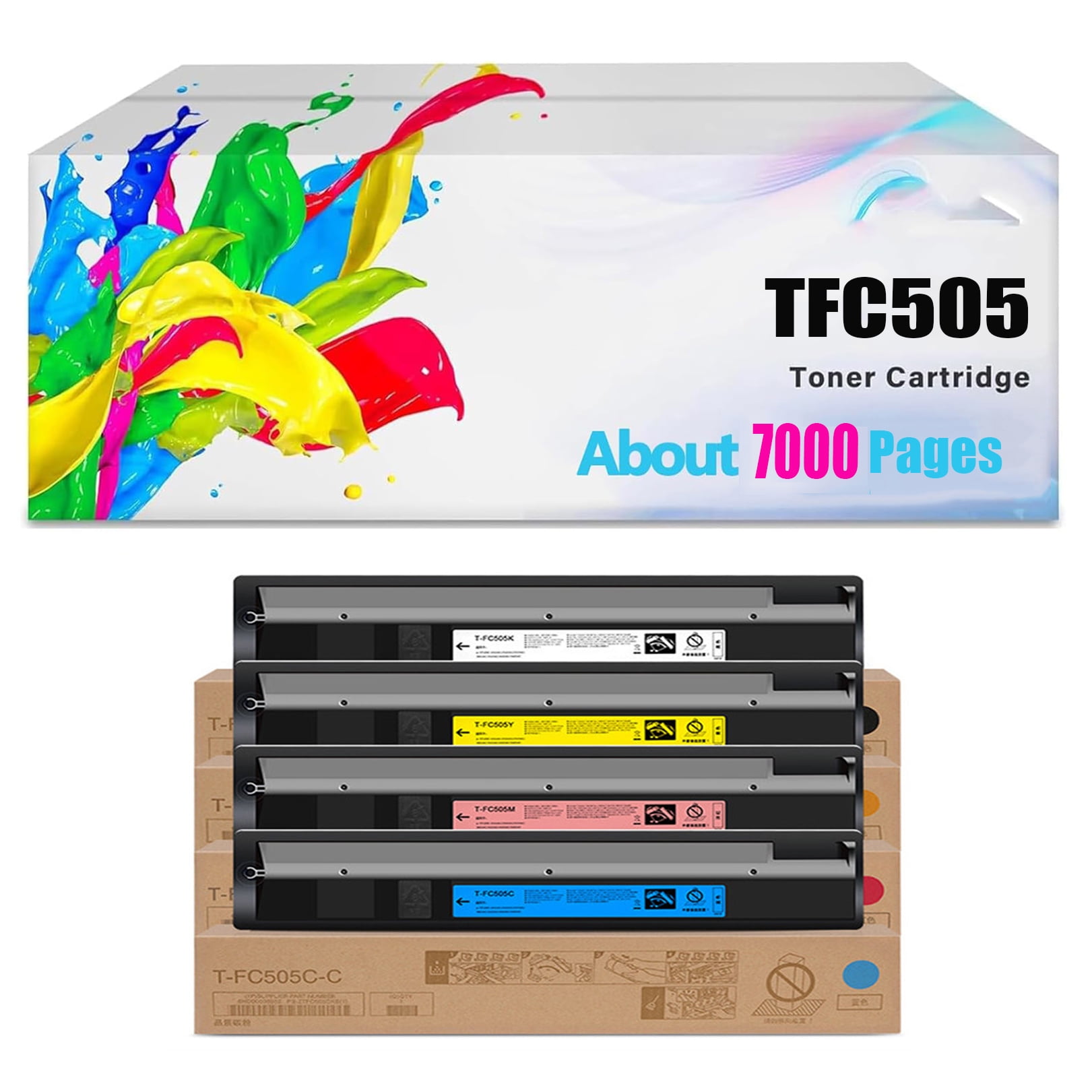 T-FC505 Toner Cartridges Compatible for Toshiba E Studio 2505AC 3005AC ...