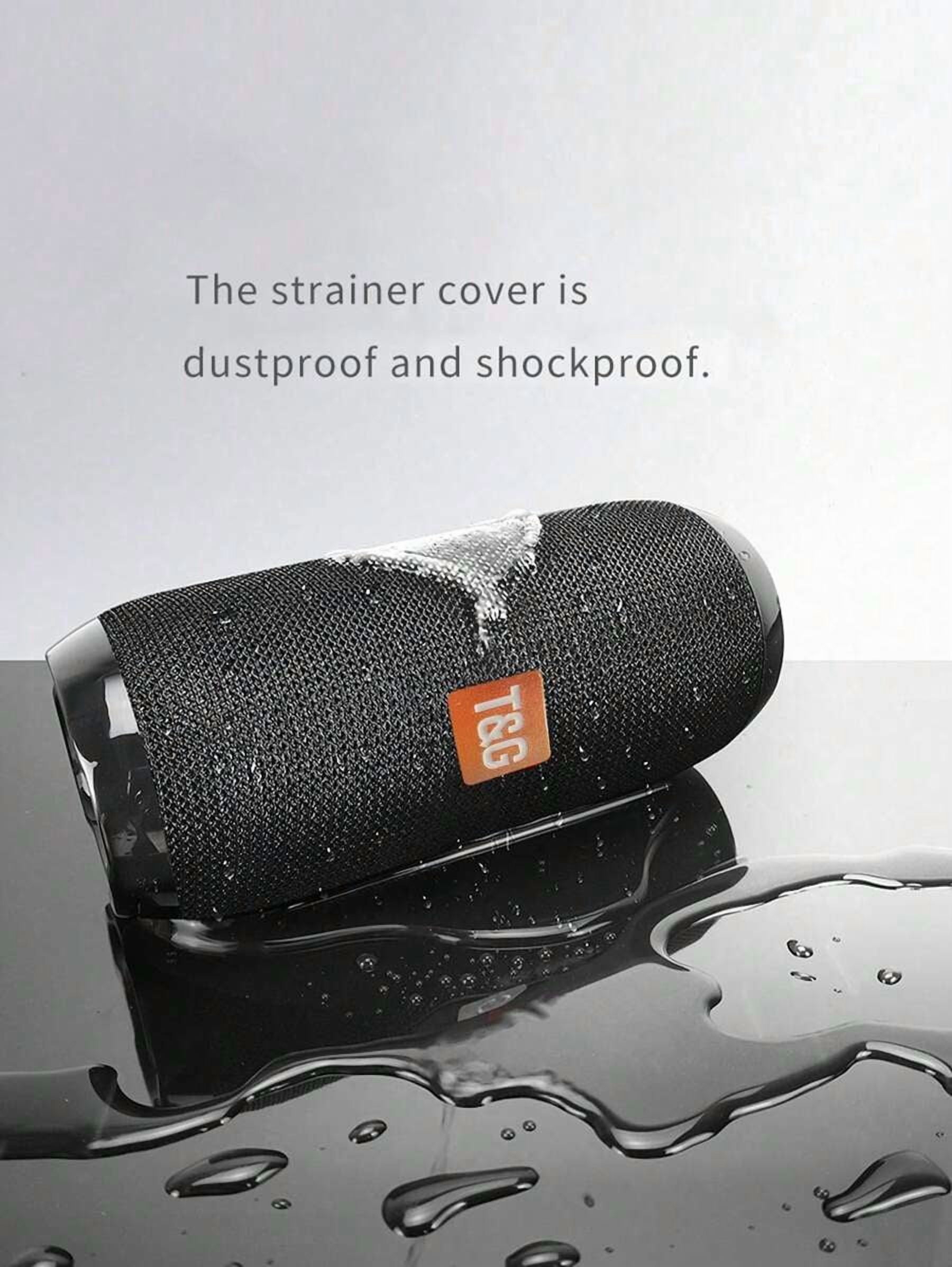 T&G TG117 Outdoor Speaker Waterproof Portable Wireless Column Loudspeaker Box Support TF Card FM ...