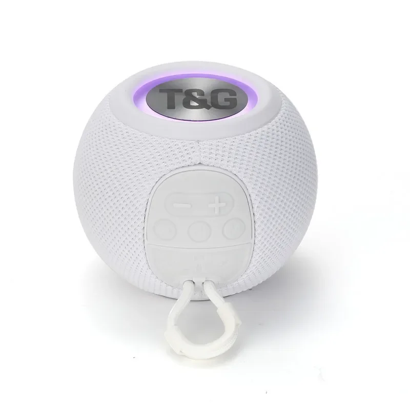 T&G TG337 Bluetooth Speaker Portable TWS Wireless Mini Bass Boombox LED ...