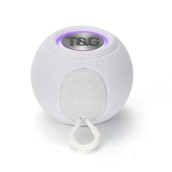 T&G TG337 Bluetooth Speaker Portable TWS Wireless Mini Bass Boombox LED ...
