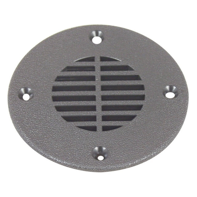 T-H Marine FD-2-DP Floor Drain And Vent Cover - Black, 2-1/2" - Walmart.com