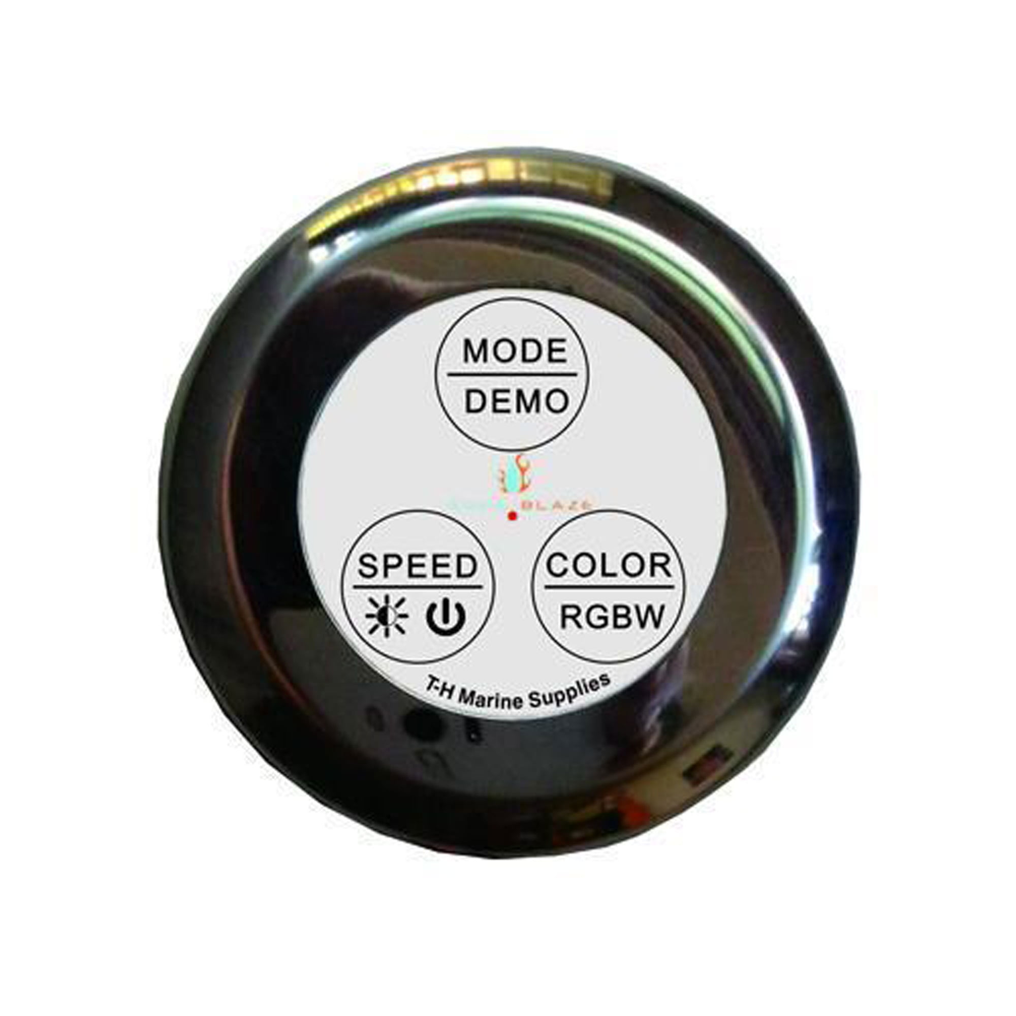 T-H Marine LED-RGBCONT-2F-DP RGB LED Dash Mount Light Controller IP67 ...